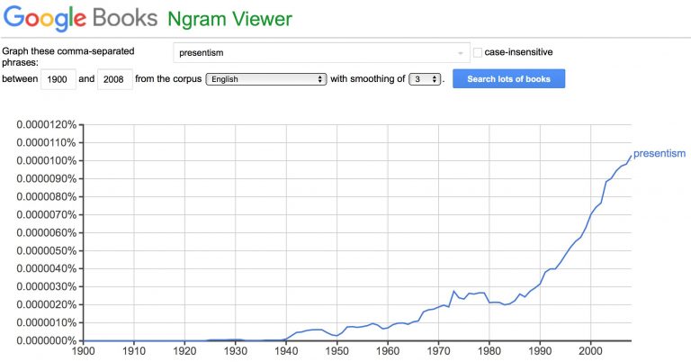 Historicizing Presentism: Toward the Creation of a Journal of the ...